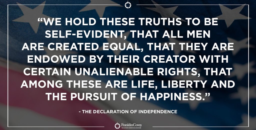 Declaration of Independence – Philosophics