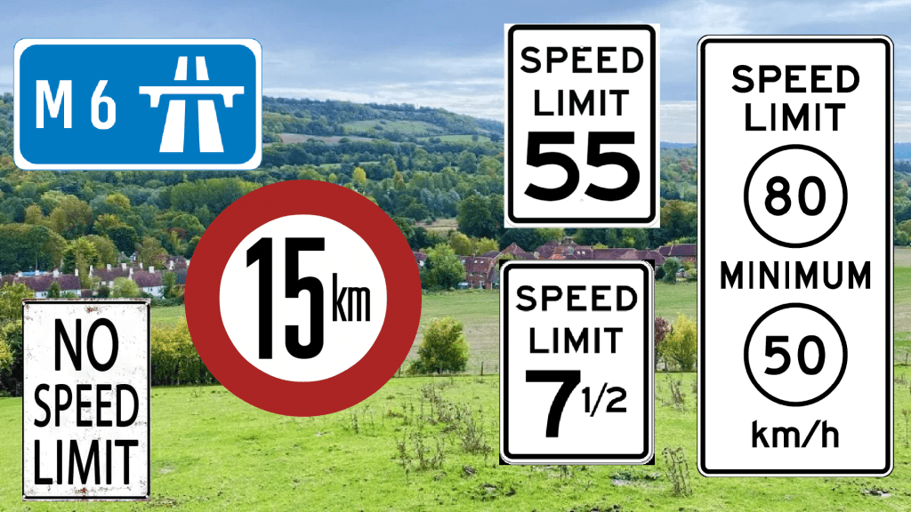 Just the Facts, Mum (About Speed Limits) – Philosophics